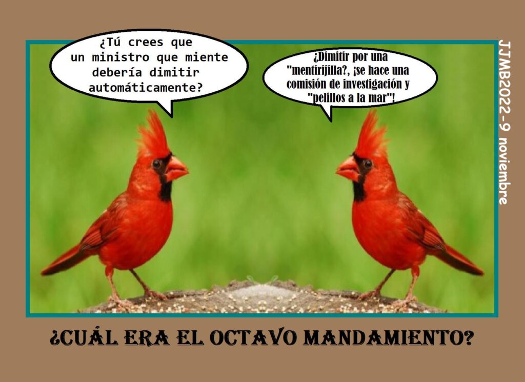 ¿Cuál era el octavo mandamiento? - Capital Noroeste